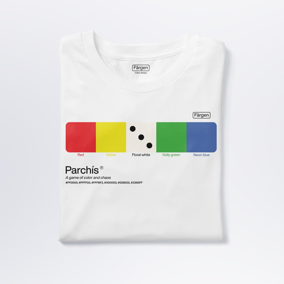 Parcheesi T-shirt – Färgen